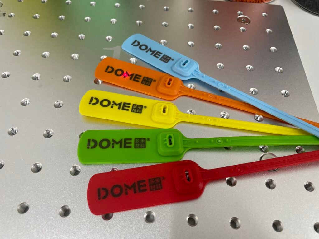 Laser Marking Additive | Laser-marked Black On Colored Polymer