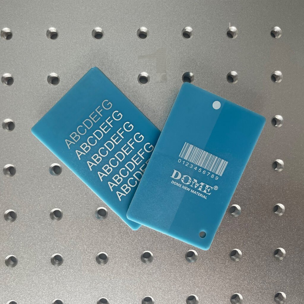 Laser Marking Additive | Laser-marked White On Colored Polymer