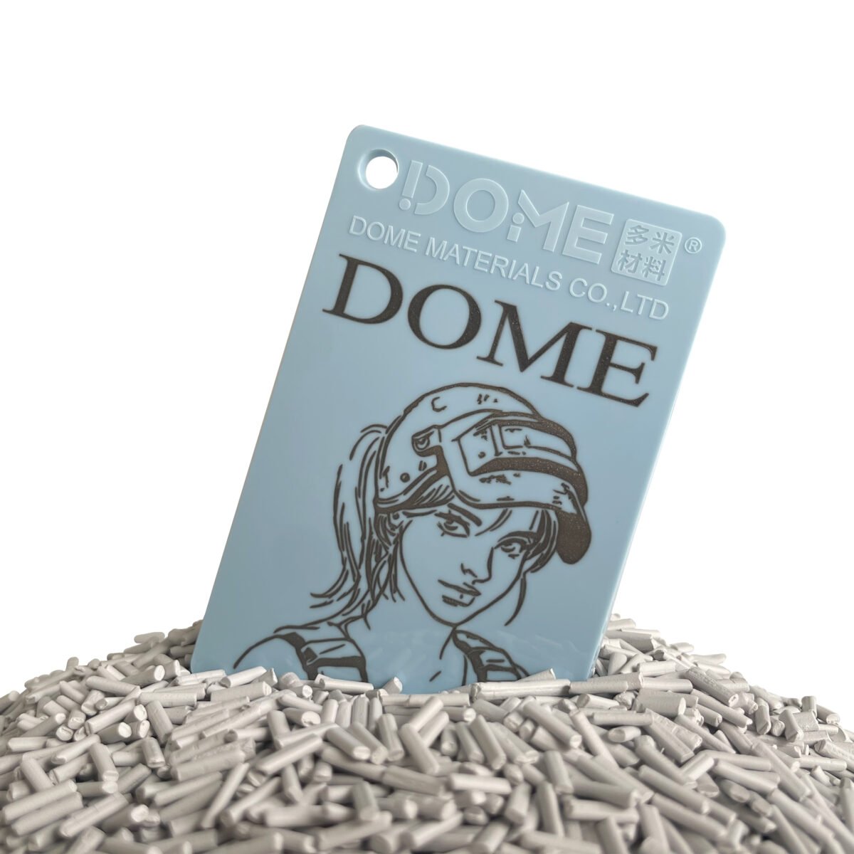 Laser Marking Additive | Laser-marked Black On Colored Polymer